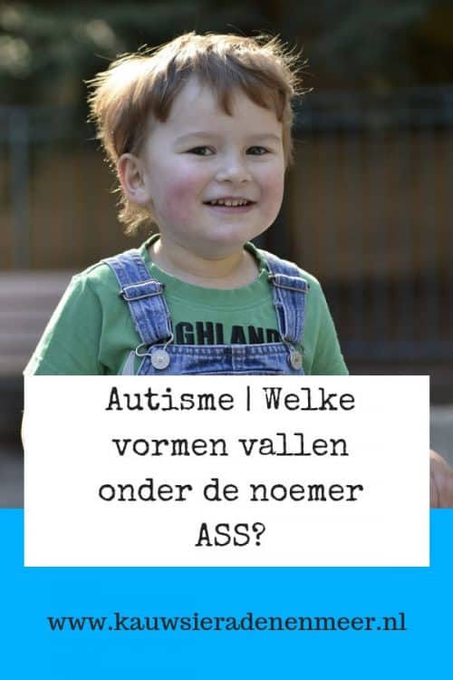 Autisme | Welke vormen vallen onder de noemer ASS?